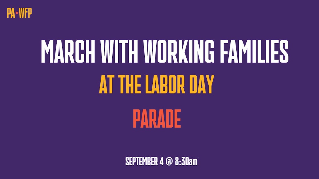 March with WFP at the Labor Day Parade! · Mobilize