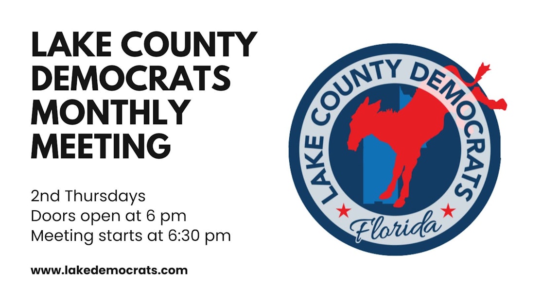 Lake County Democrats Monthly Meeting · Lake County DEC