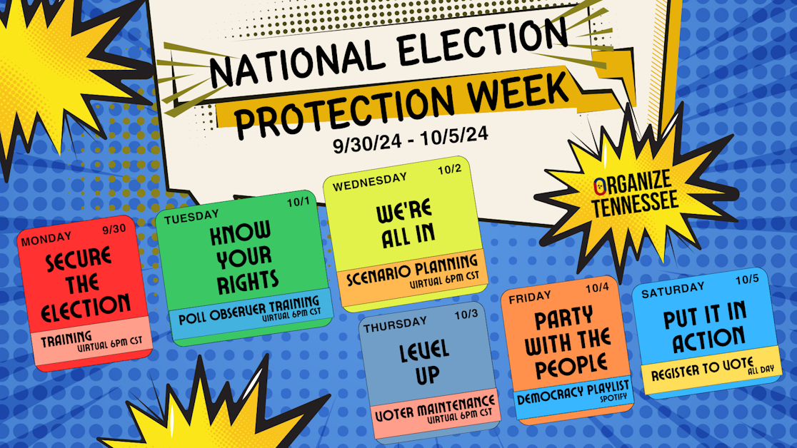 Election Protection Week: Voter Maintenance Programs + Voter ...
