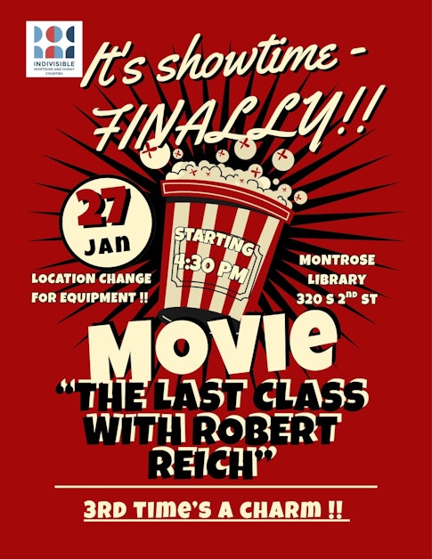 3rd Time is a Charm!! Film Screening "The Last Class" · Mobilize
