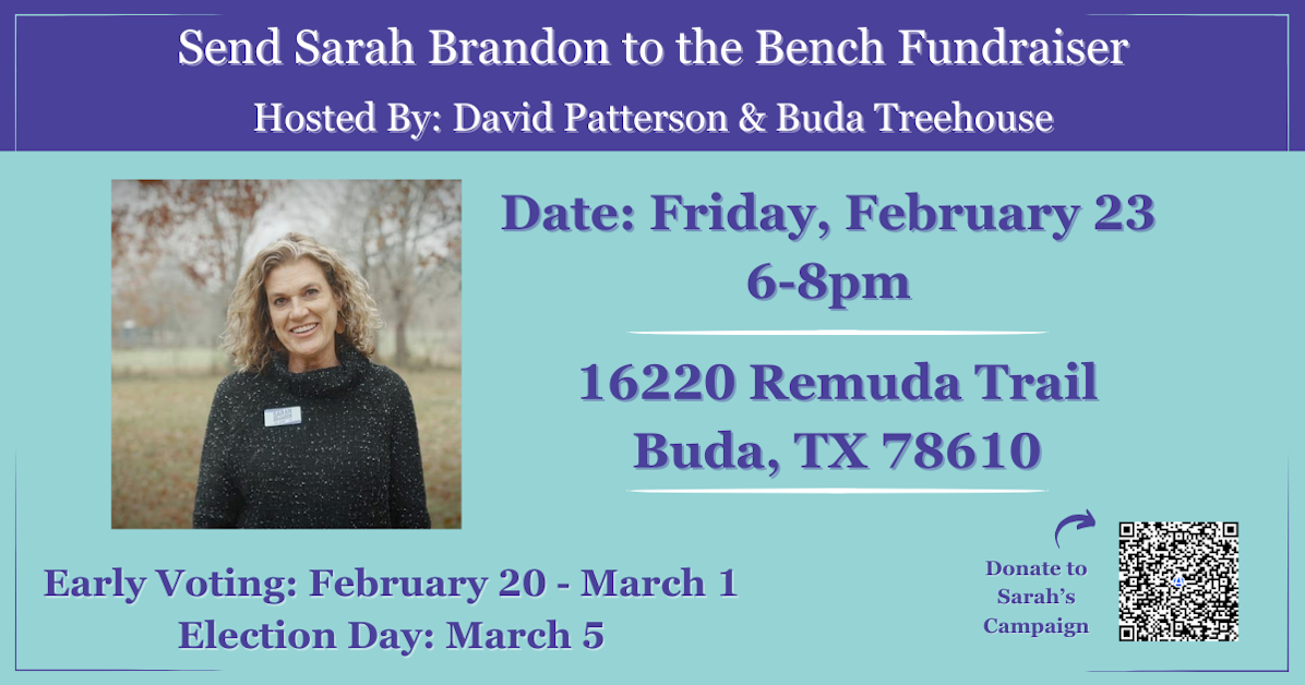 Buda Treehouse Fundraiser for Sarah Brandon · Mobilize