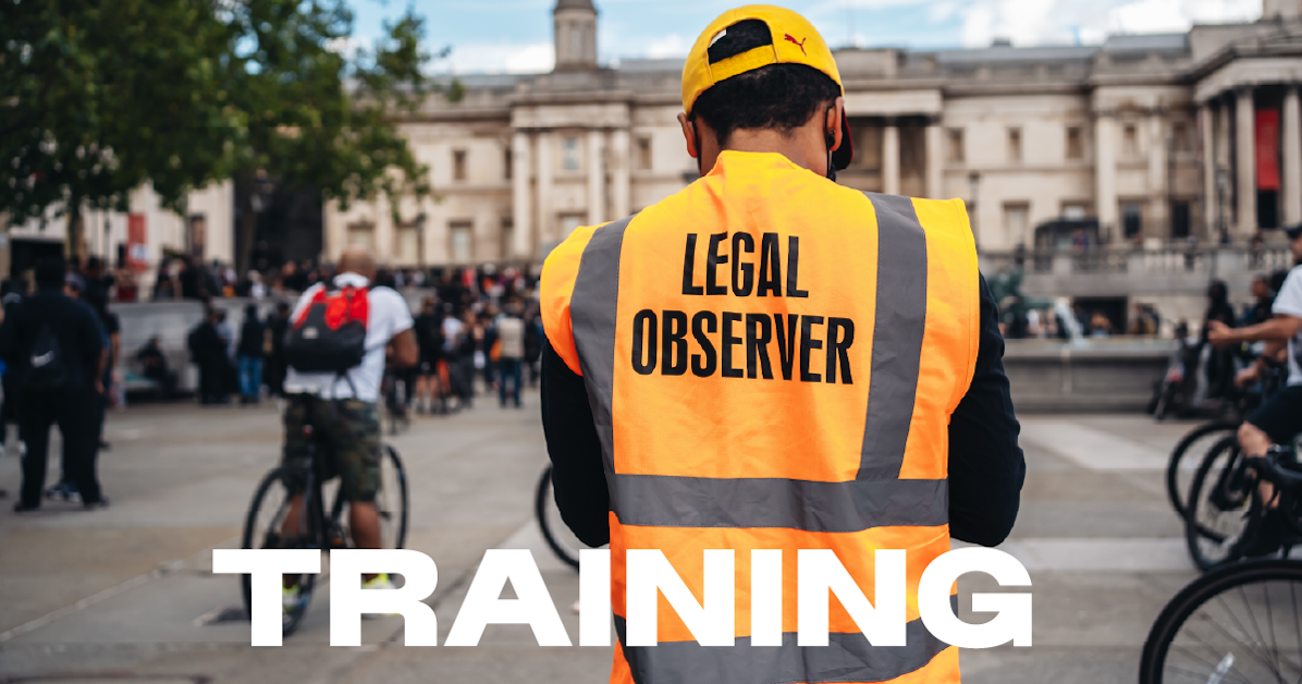Legal Observer Training · Solidarity Warriors