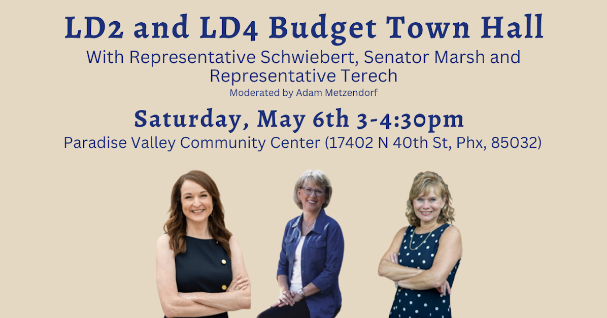 LD2 & LD4 Legislative Budget Town Hall · LD4 Democrats