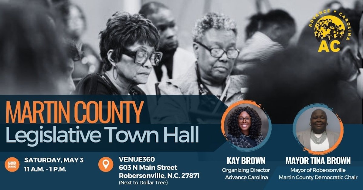 Martin County Legislative Town Hall · Mobilize