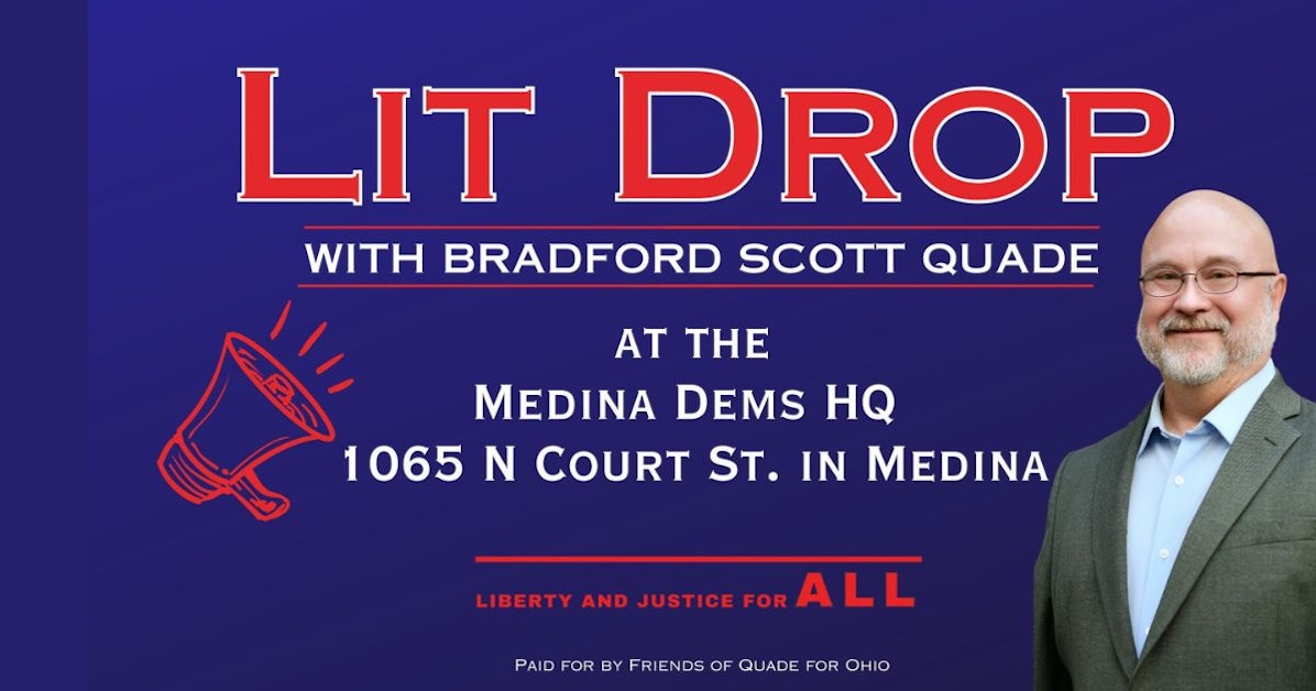 Lit Drop for Bradford Scott Quade · Mobilize
