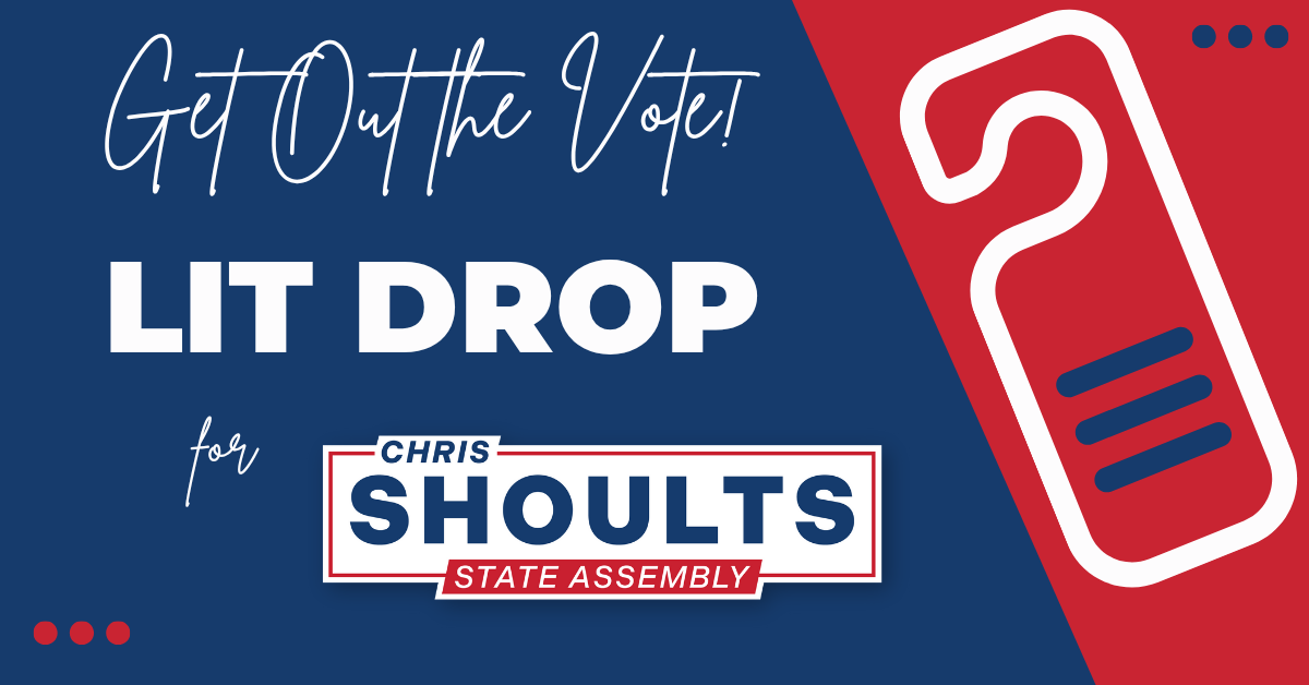 GOTV Lit Drop · Mobilize