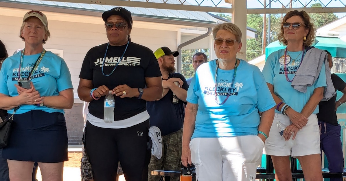 Greenwood Lit Drop · South Carolina Democratic Party