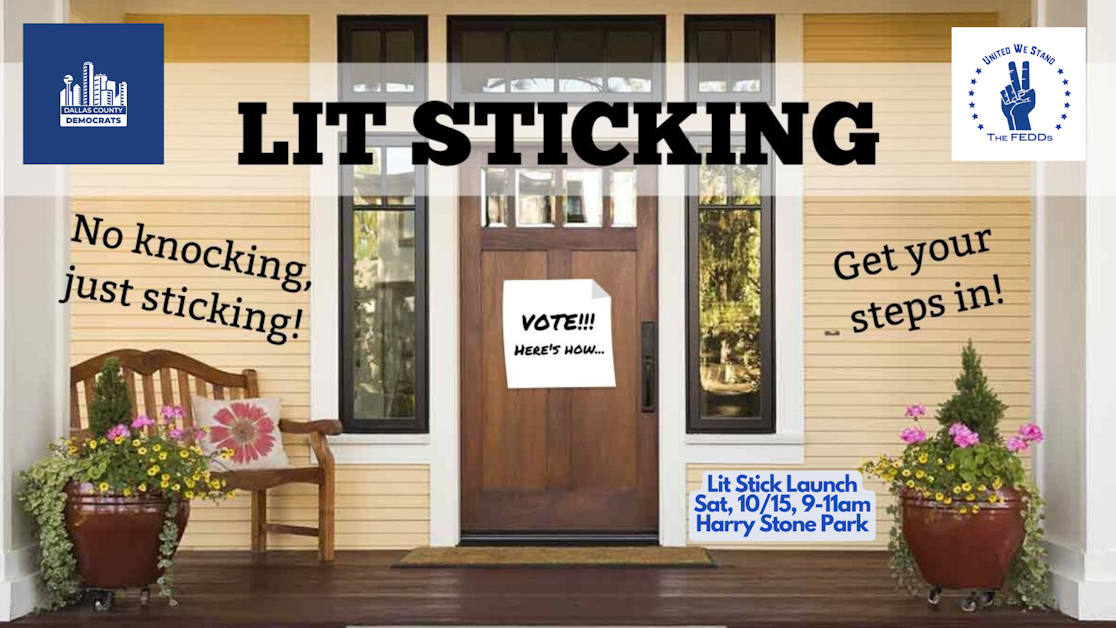 East Dallas Lit Stick · Mobilize