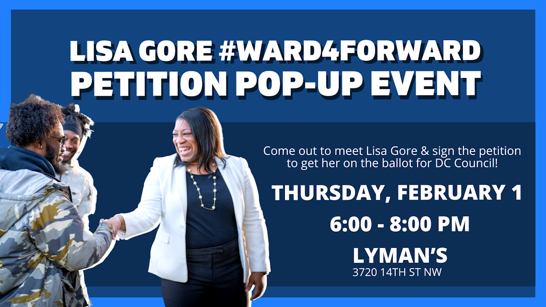 Petition Pop-Up @ Lyman's · Friends of Lisa Gore 2024