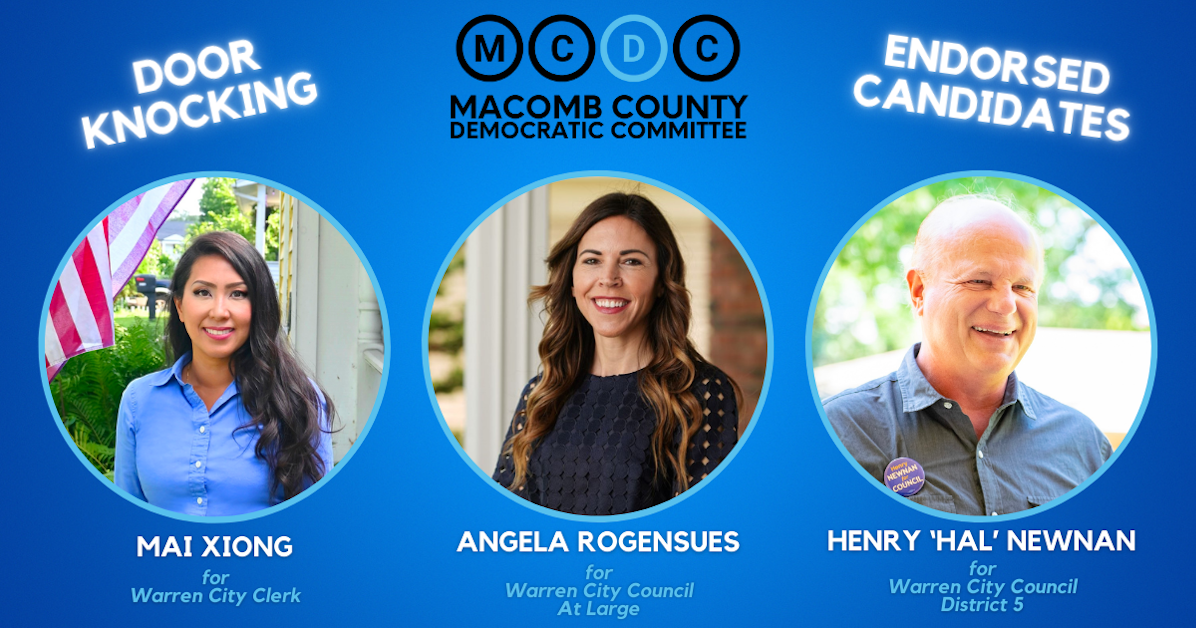 MCDC Knocks Doors in Warren! · Mobilize