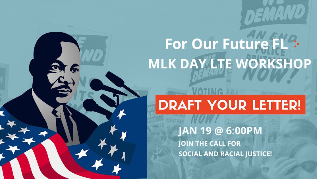 Letter to the Editor Workshop- MLK Jr Day for Social, Racial and Gender ...