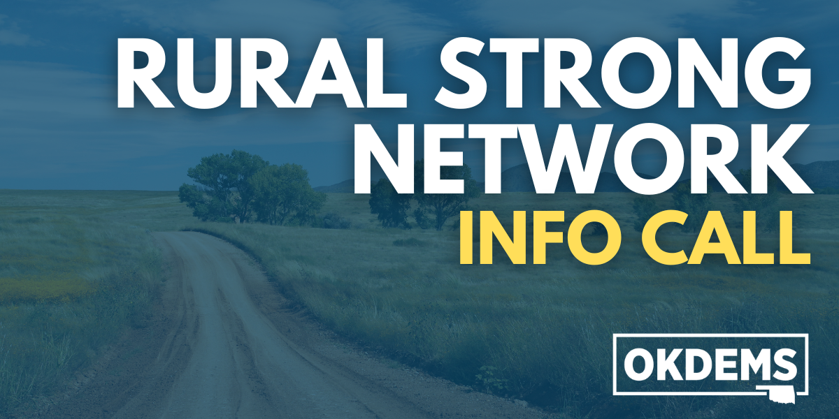 Rural Strong Network: Oklahoma Call · Mobilize