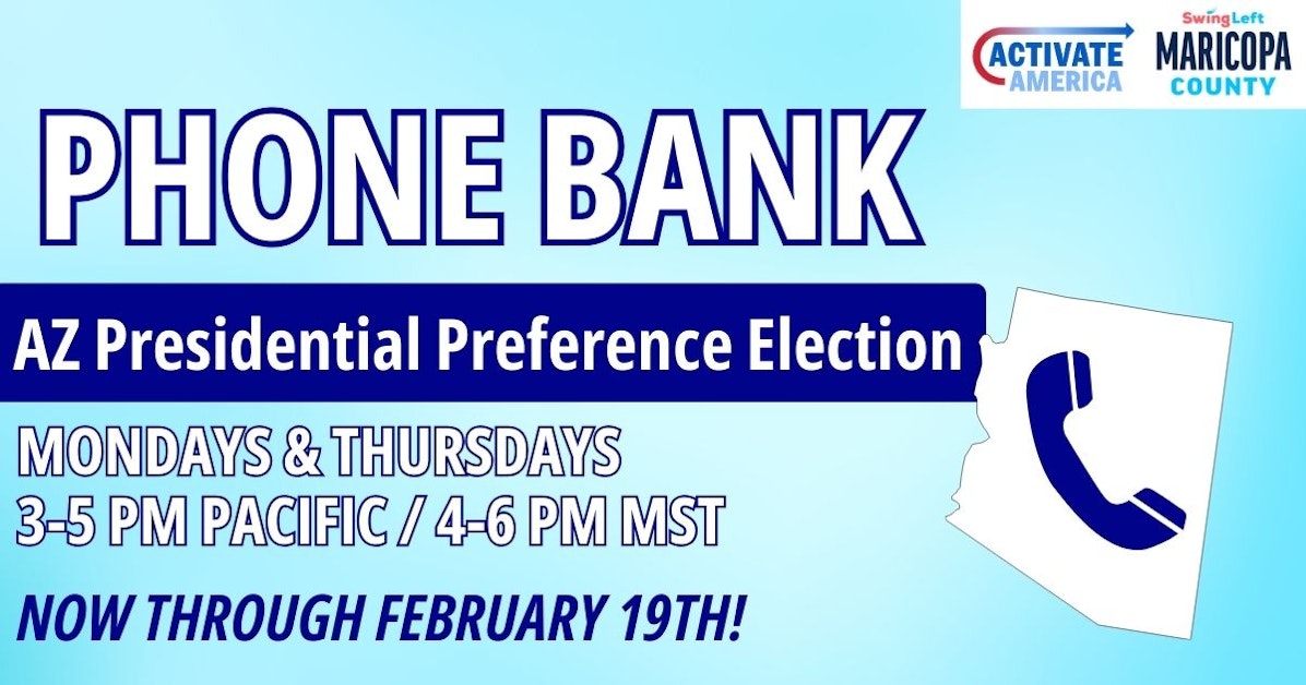 Register Arizona Democrats for the Presidential Preference Election ...