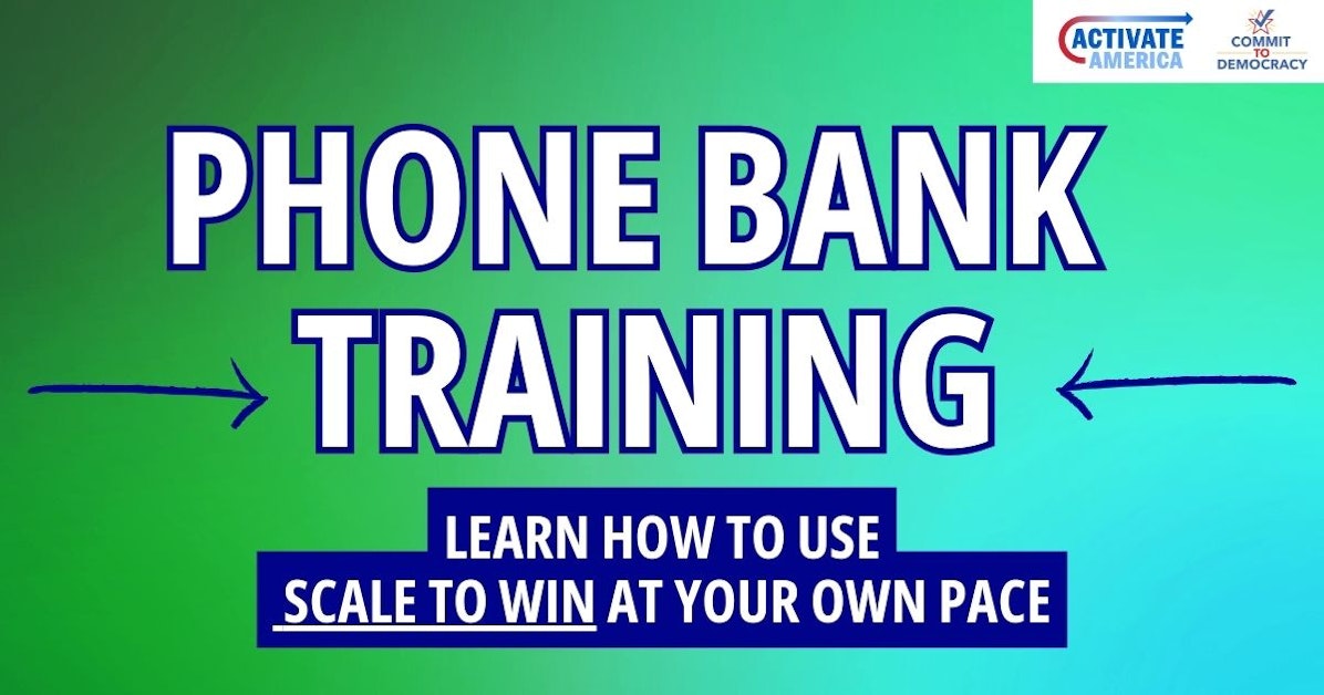 Online Phone Bank Training · Activate America