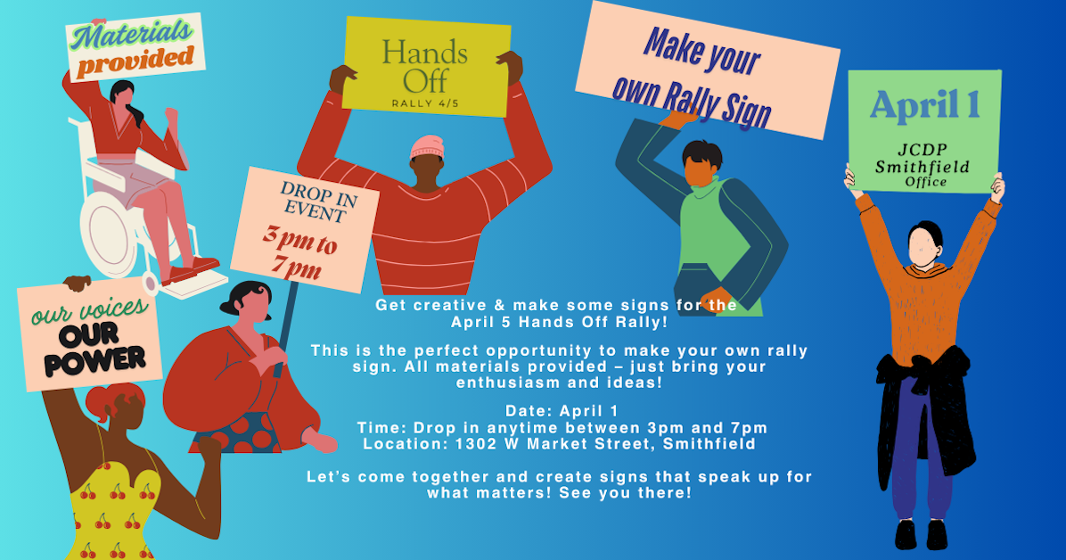 Rally Sign Making Drop-In Event! · Mobilize