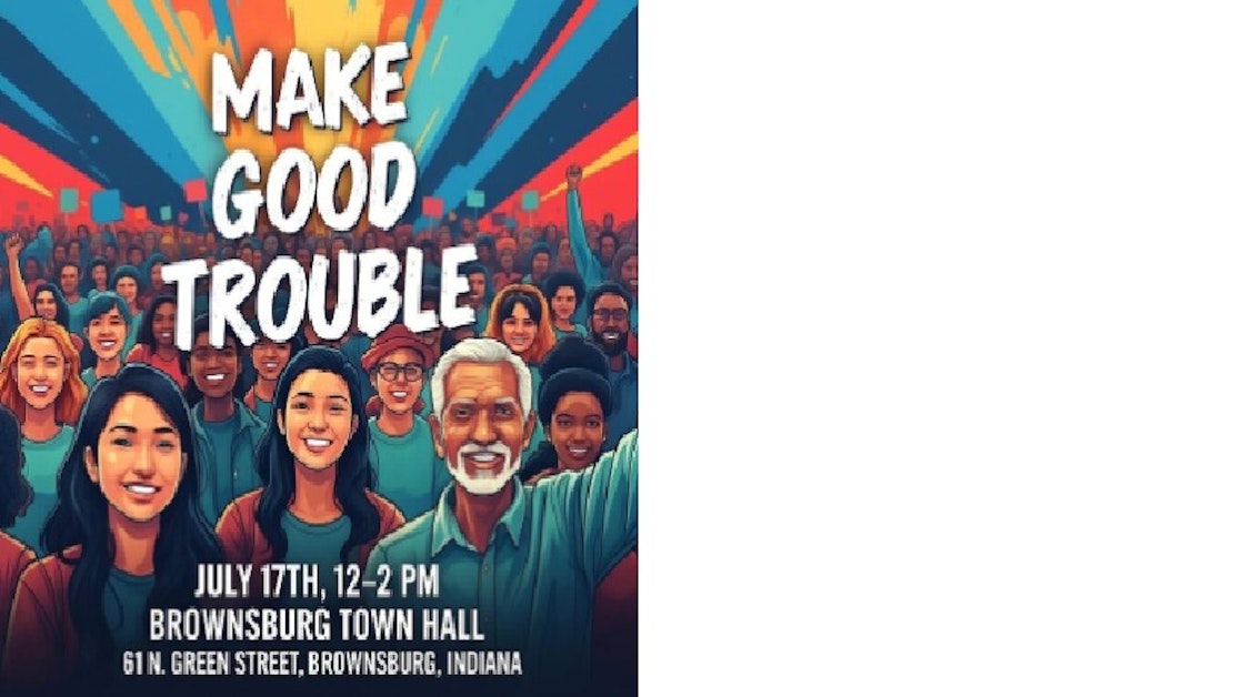 Make Good Trouble! · Hendricks County Democratic Party