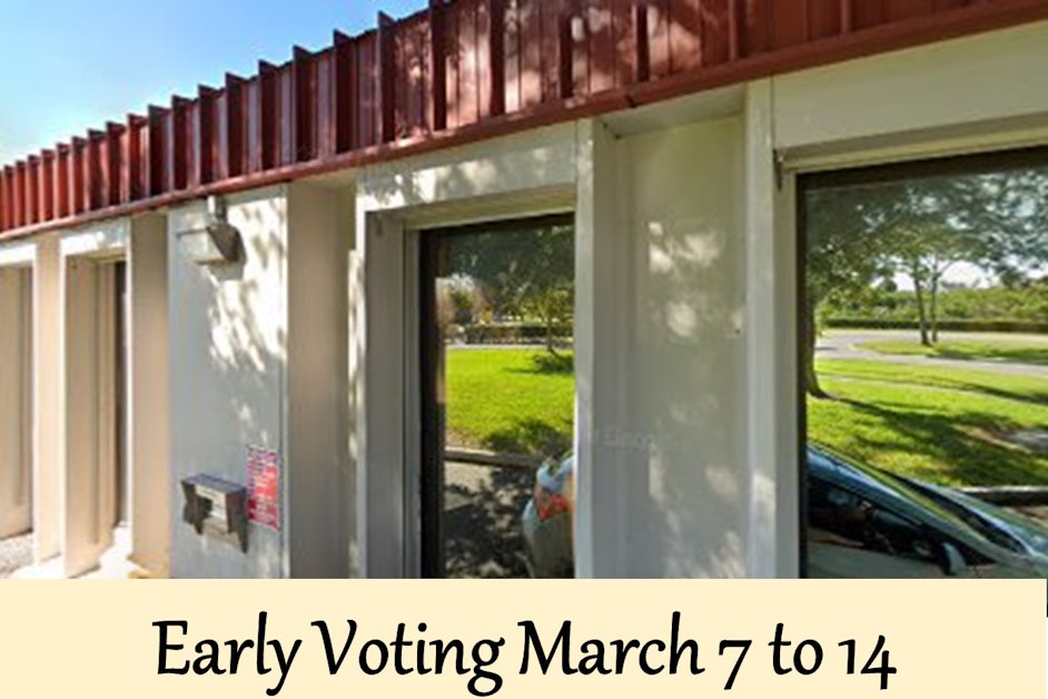 Early Voting Greeter at Manatee Cty Utilities Admin Office · Manatee ...