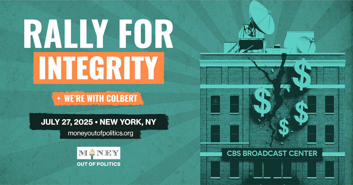 Rally for Integrity + We're With Colbert (New York) · Mobilize