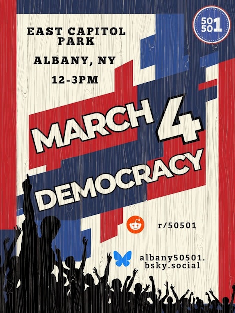 March 4 Democracy · Indivisible