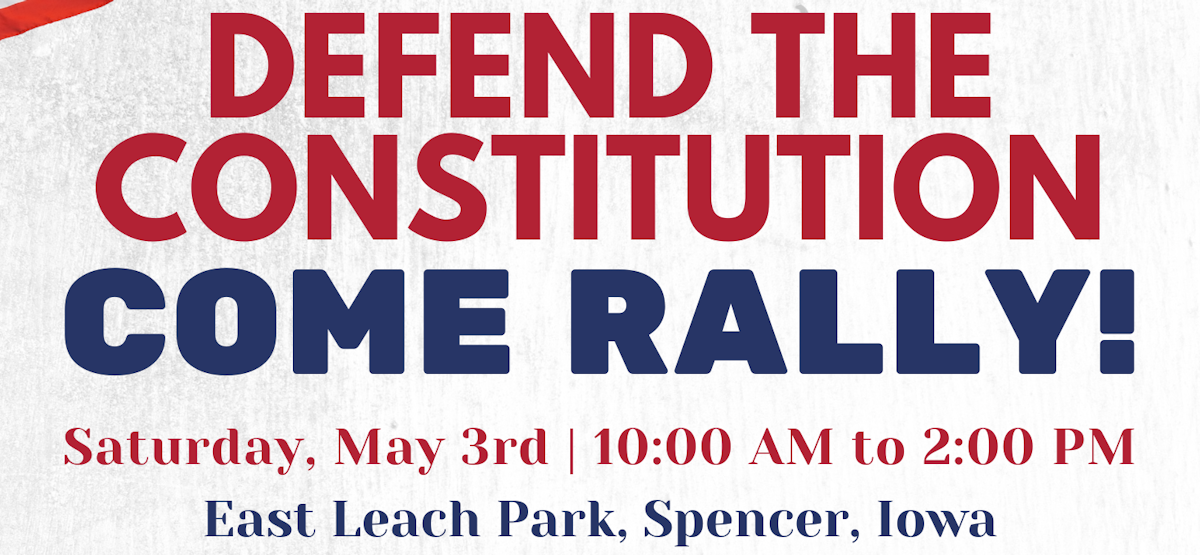 Defend Our Constitution Rally · May Day Strong