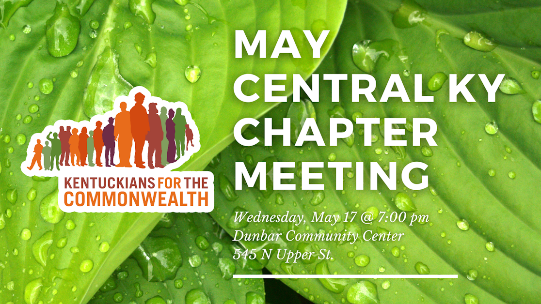 Central Kentucky May Chapter Meeting · Mobilize