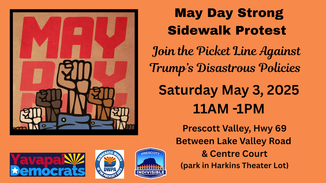 May Day Strong Sidewalk Protest · Mobilize