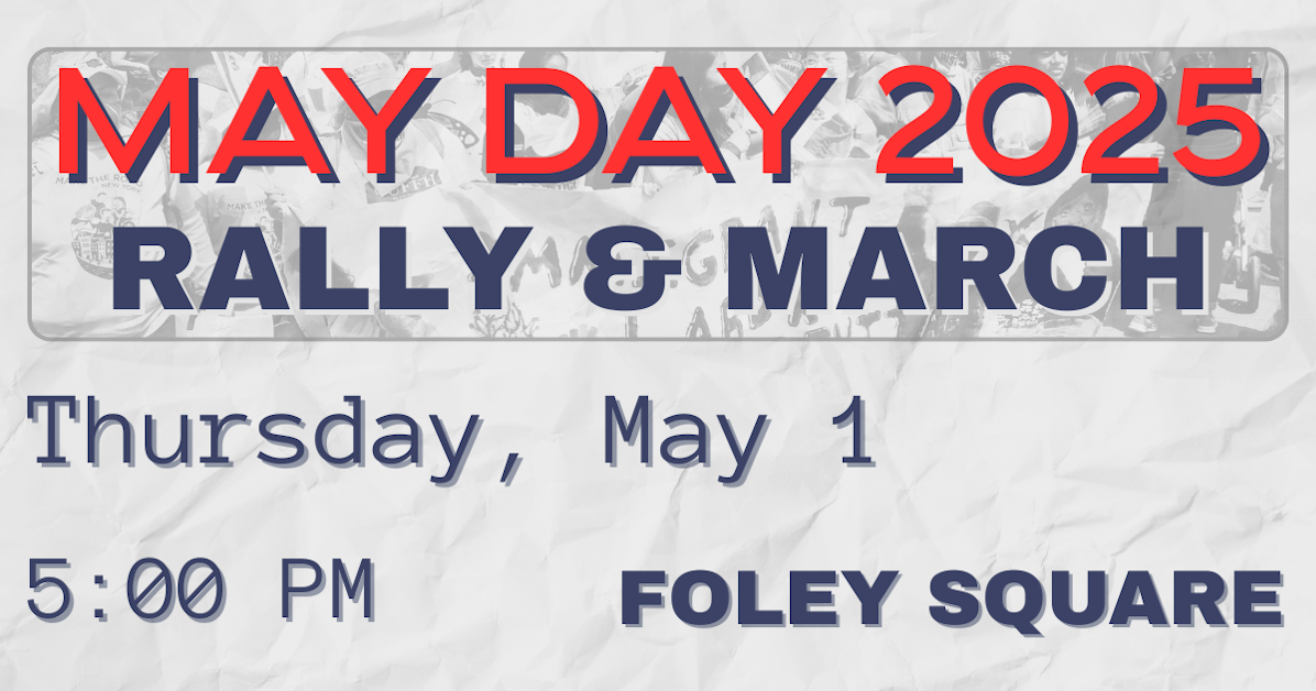 May Day Solidarity Rally & March · New York State AFL-CIO