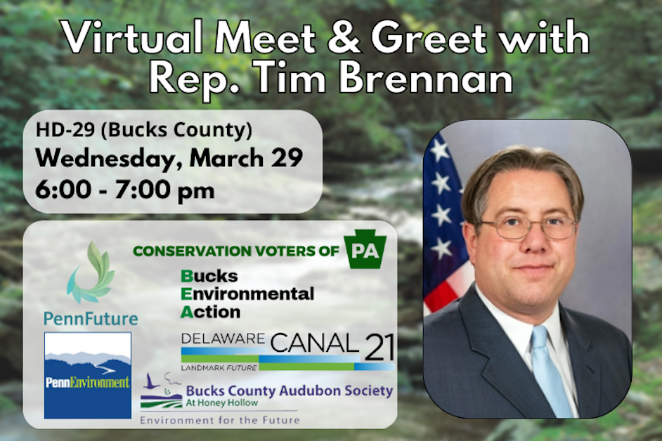 Virtual Meet & Greet with Representative Tim Brennan · Climate Action ...