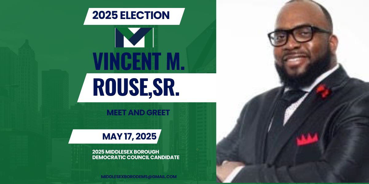 Meet and Greet Candidate Vincent M. Rouse, Sr. · Mobilize