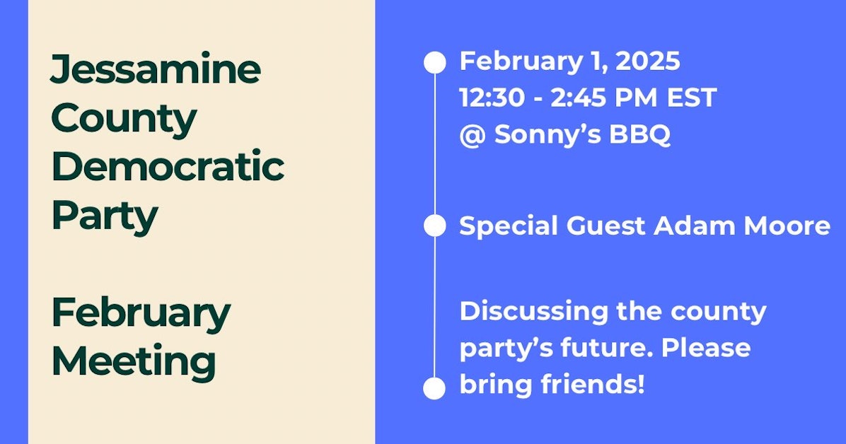 Jessamine County Dems February Meeting · Mobilize