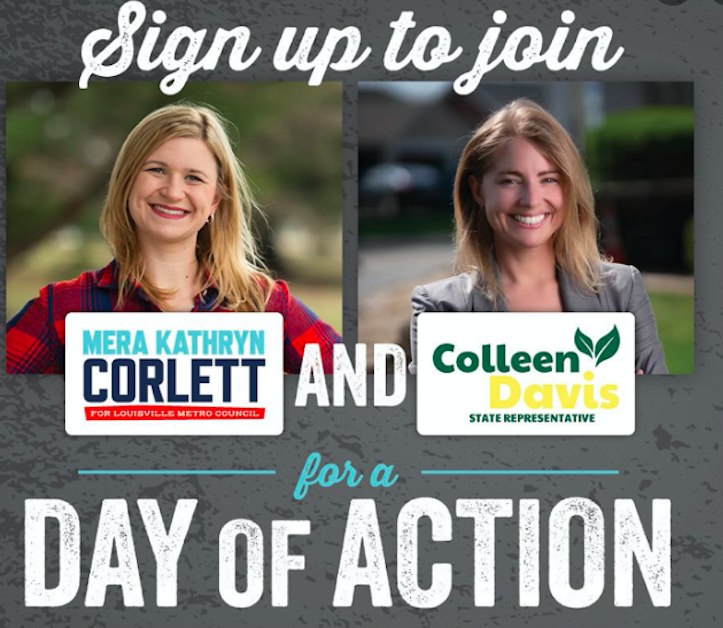 Joint Day of Action: Colleen Davis and Mera Kathryn Corlett · Mobilize