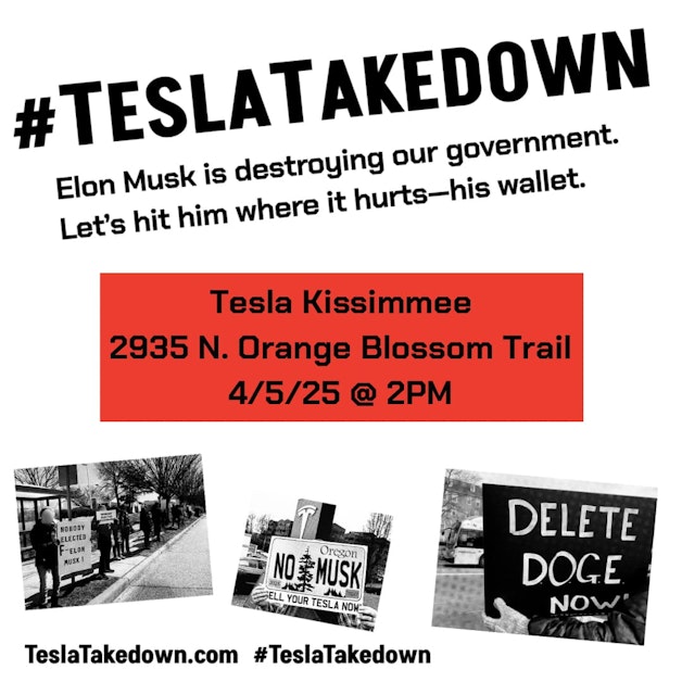 Tesla Take Down. · Mobilize