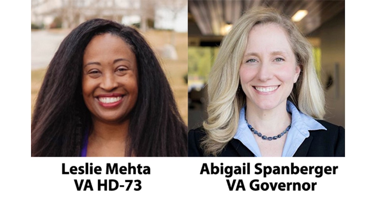 Phonebank to Make VA Bluer – Elect Leslie Mehta as Delegate and Abigail ...