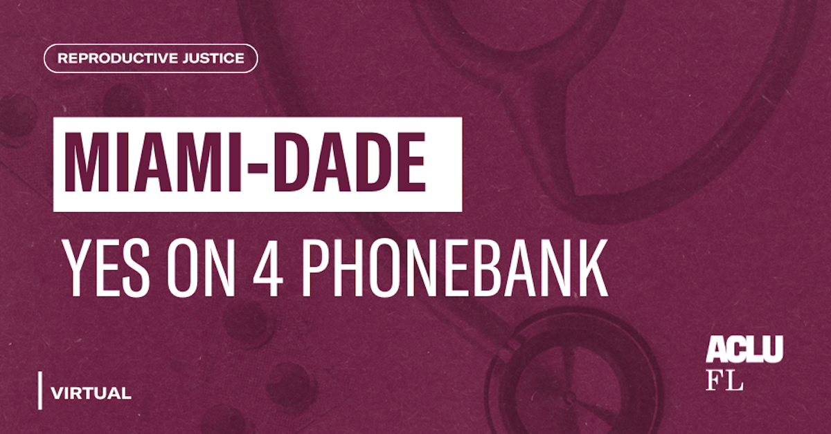 Miami Yes on 4 Phone Banks · Mobilize