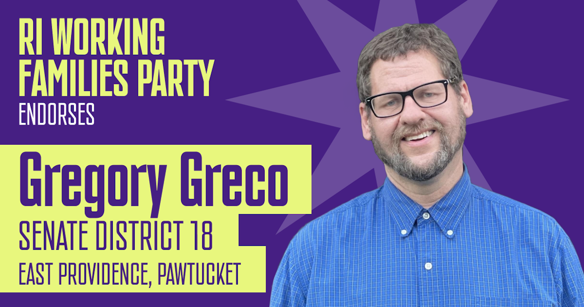 RIWFP Phone Bank for Gregory Greco for State Senate · Mobilize