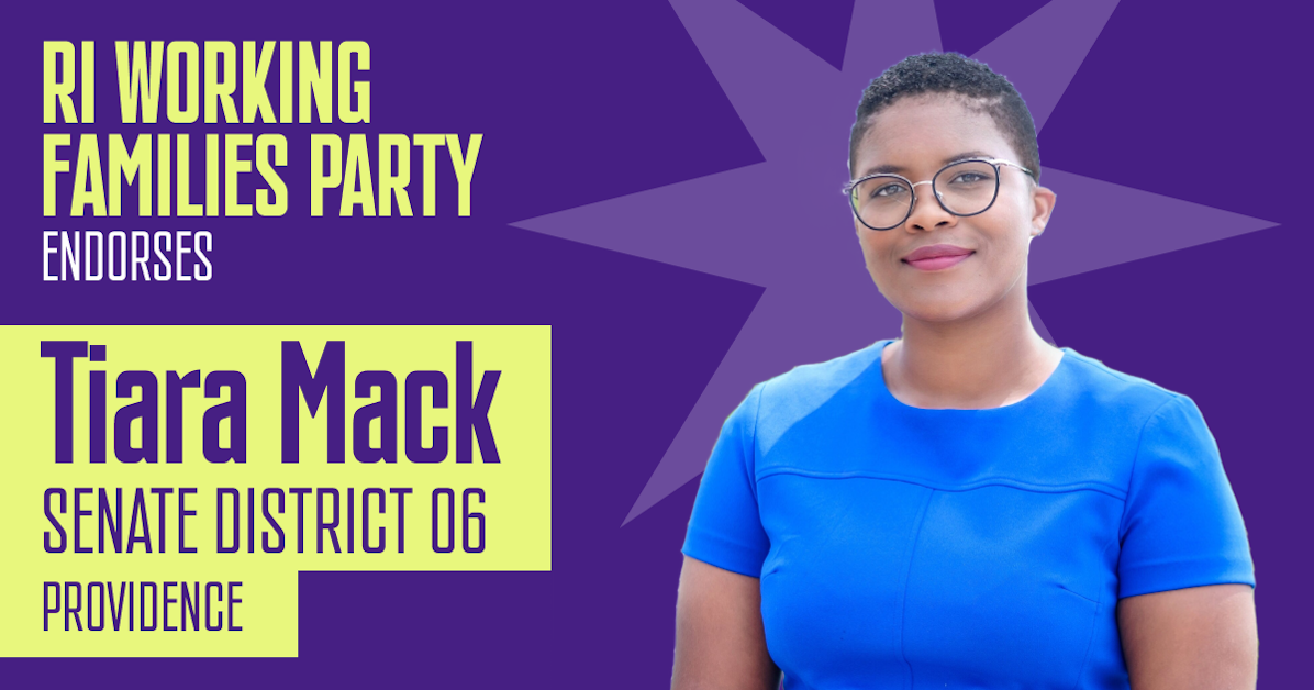 RIWFP Phone Bank for Tiara Mack for State Senate · Mobilize