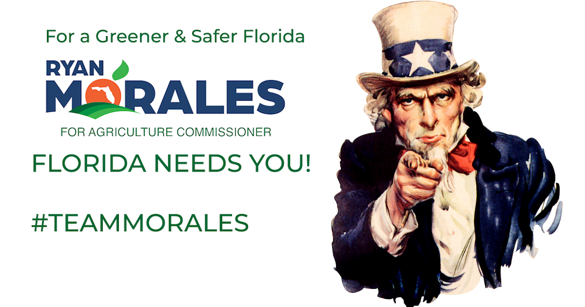 JULY Phone Bank with Ryan Morales for FL Ag Commissioner · Mobilize