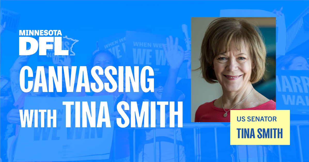 Rochester GOTV Doorknock with Sen. Tina Smith · Minnesota DFL