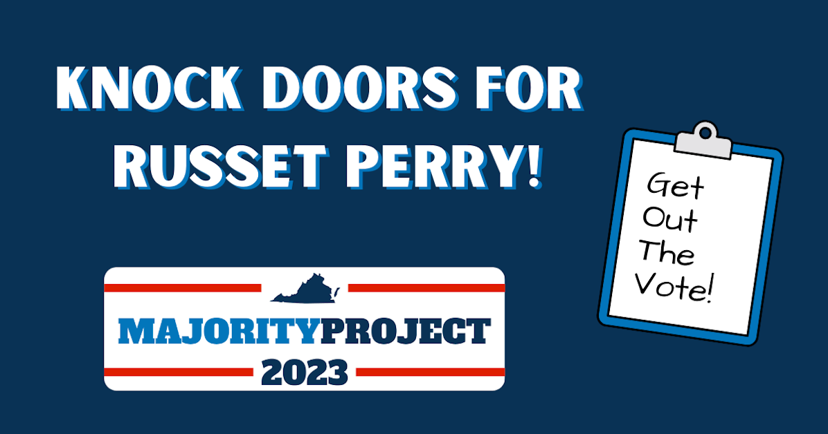 Knock Doors for Russet Perry in Sterling · Mobilize