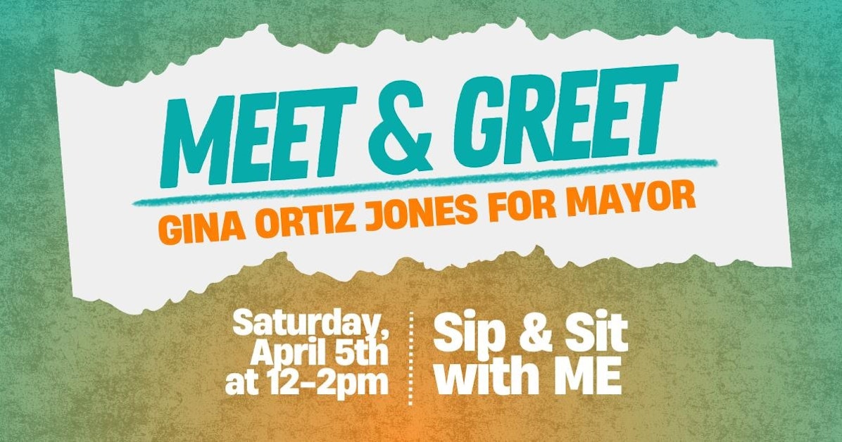 Gina Ortiz Jones for Mayor Meet & Greet at Sip and Sit with ME Coffee ...