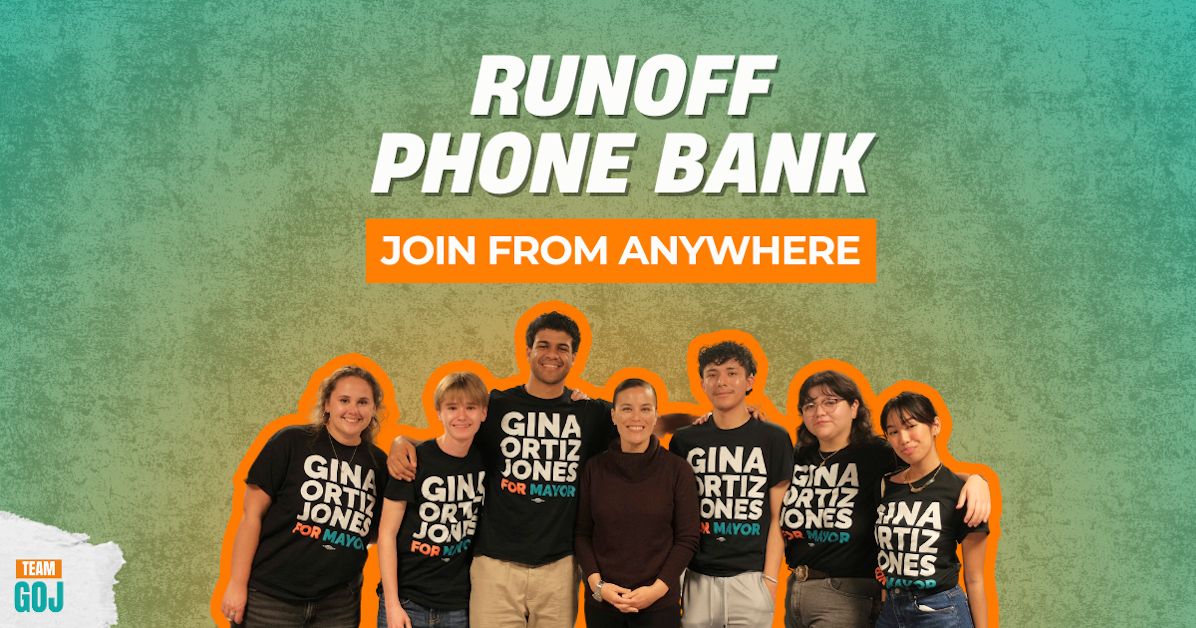 Get Out The Vote Runoff Phone Bank! · Mobilize