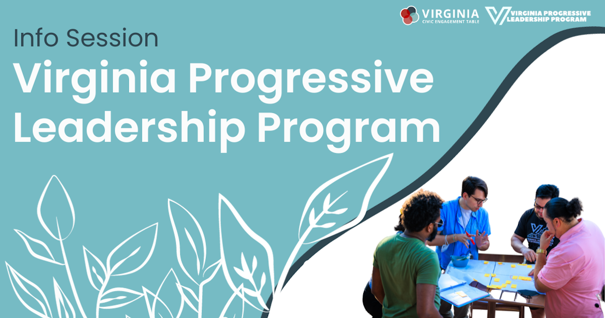 Virginia Progressive Leadership Program Info Session · Mobilize