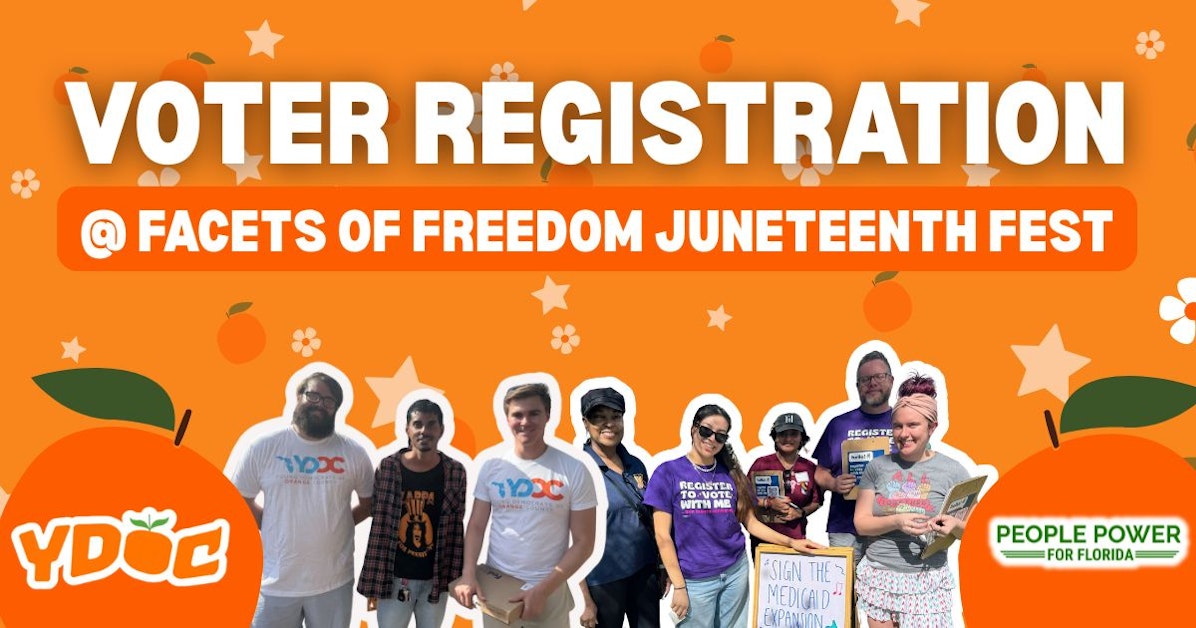 Voter Registration with Young Democrats @ Facets of Freedom Juneteenth ...