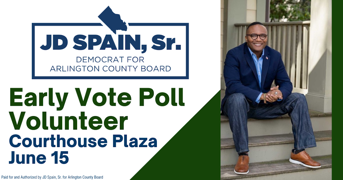 Early Voting Poll Greeting at Courthouse Plaza, June 15 · Mobilize