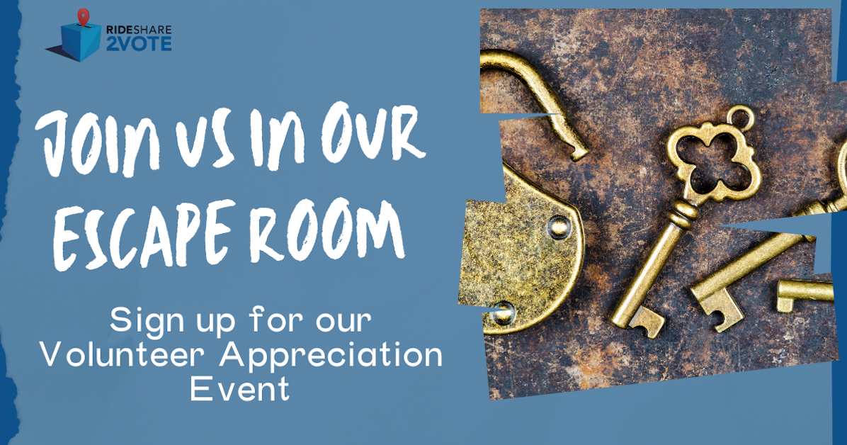 Volunteer Appreciation - Can you work together to escape reality ...