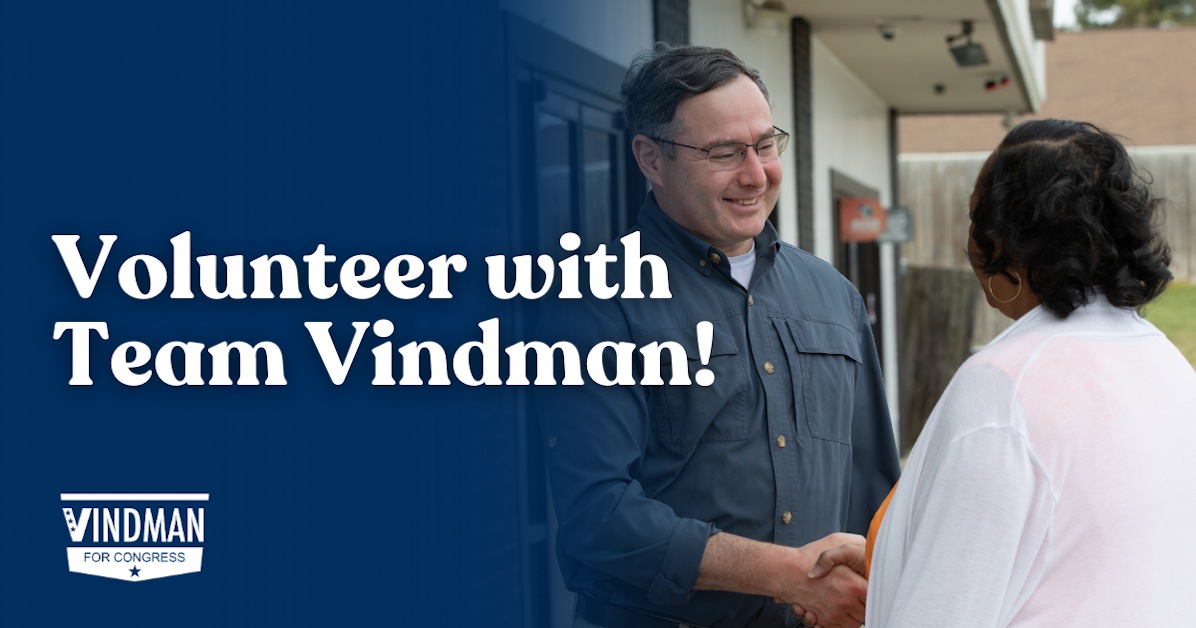 Volunteer with Team Vindman! · Mobilize