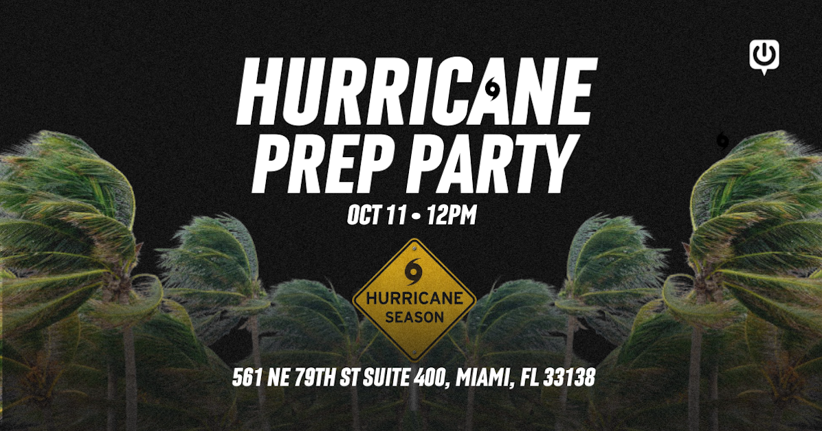 Hurricane Preparedness Party! · State Voices Florida