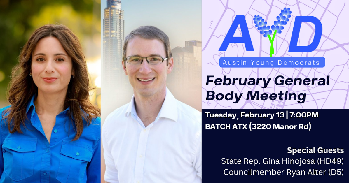 AYD February General Body Meeting · Mobilize