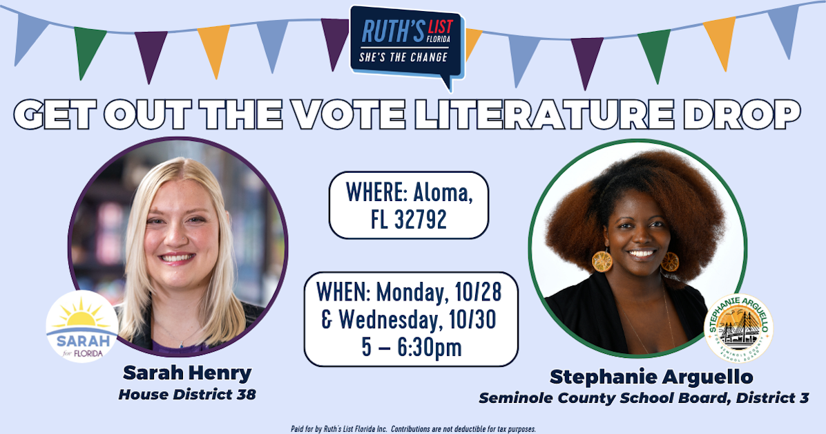 Get Out The Vote Literature Drop · Stephanie Arguello