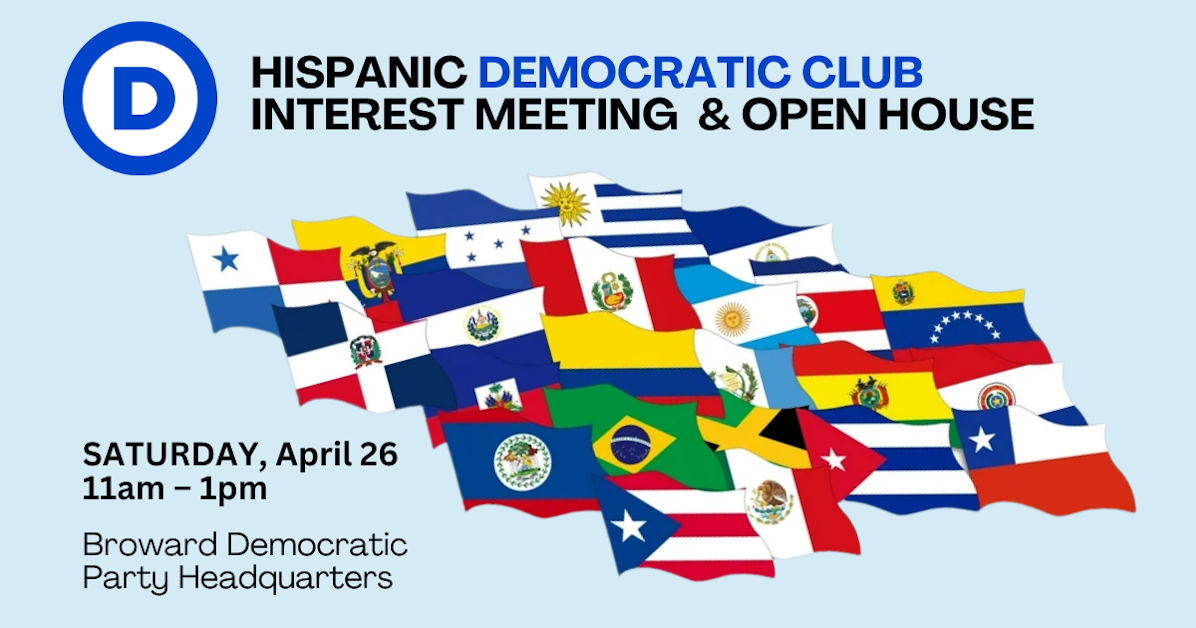 Hispanic Democratic Club Interest Meeting & Open House #2 · Mobilize